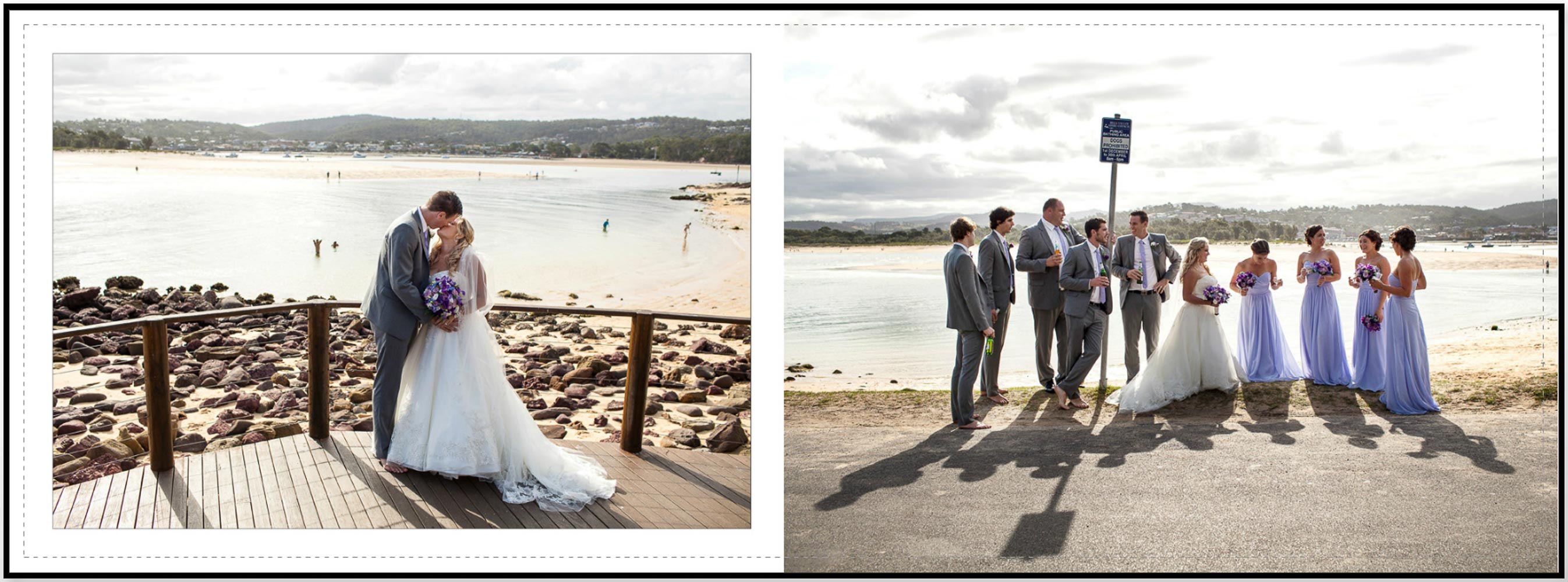 Merimbula Short Point & Oaklands wedding photography sample album » BEN ...